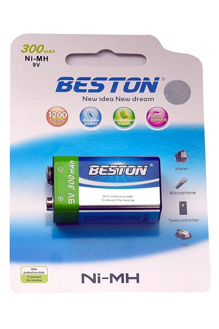 9v battery rechargeable