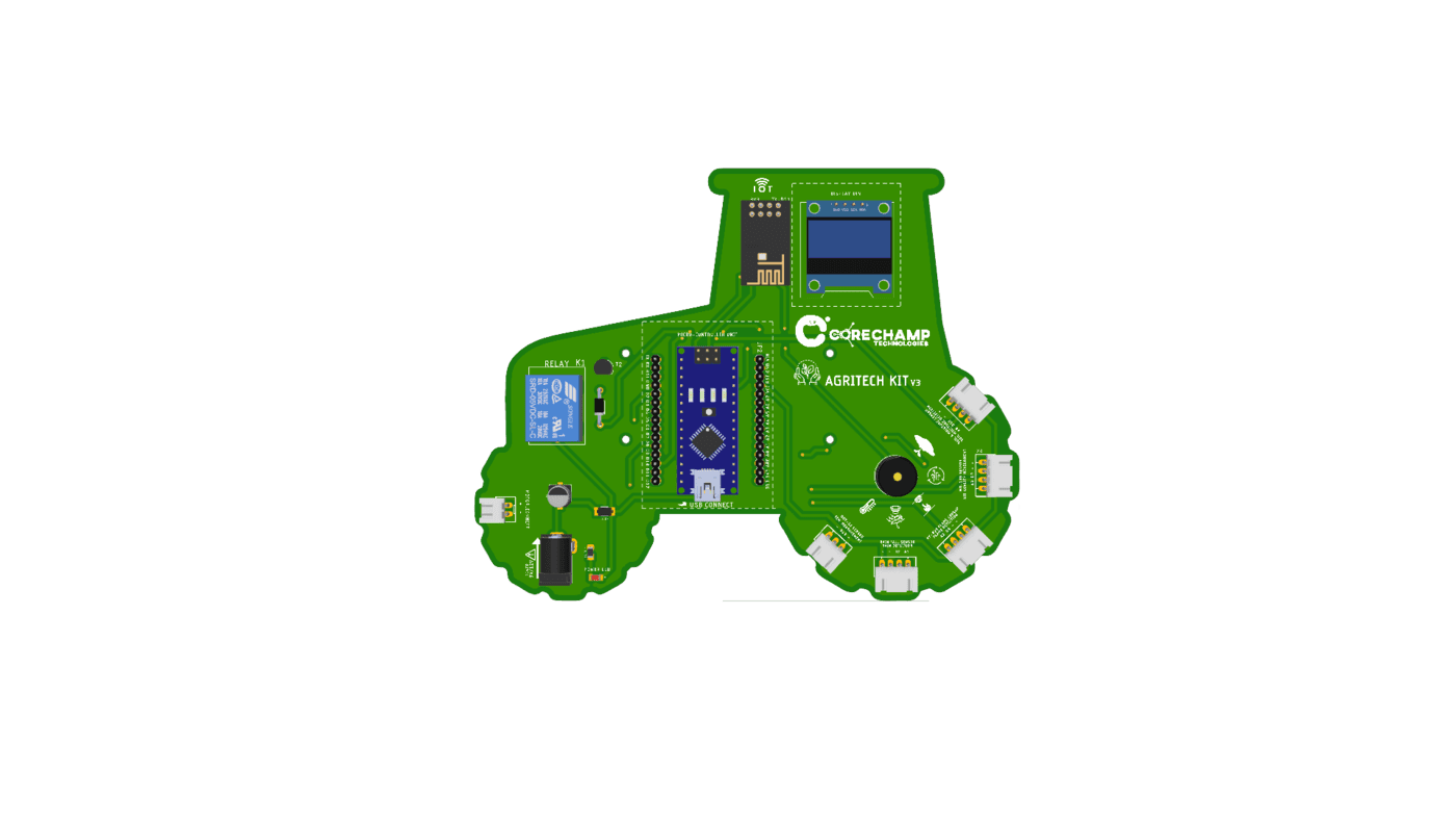 IoT Agritech Kit | Precision Farming with Soil Moisture, Temp, Humidity ...