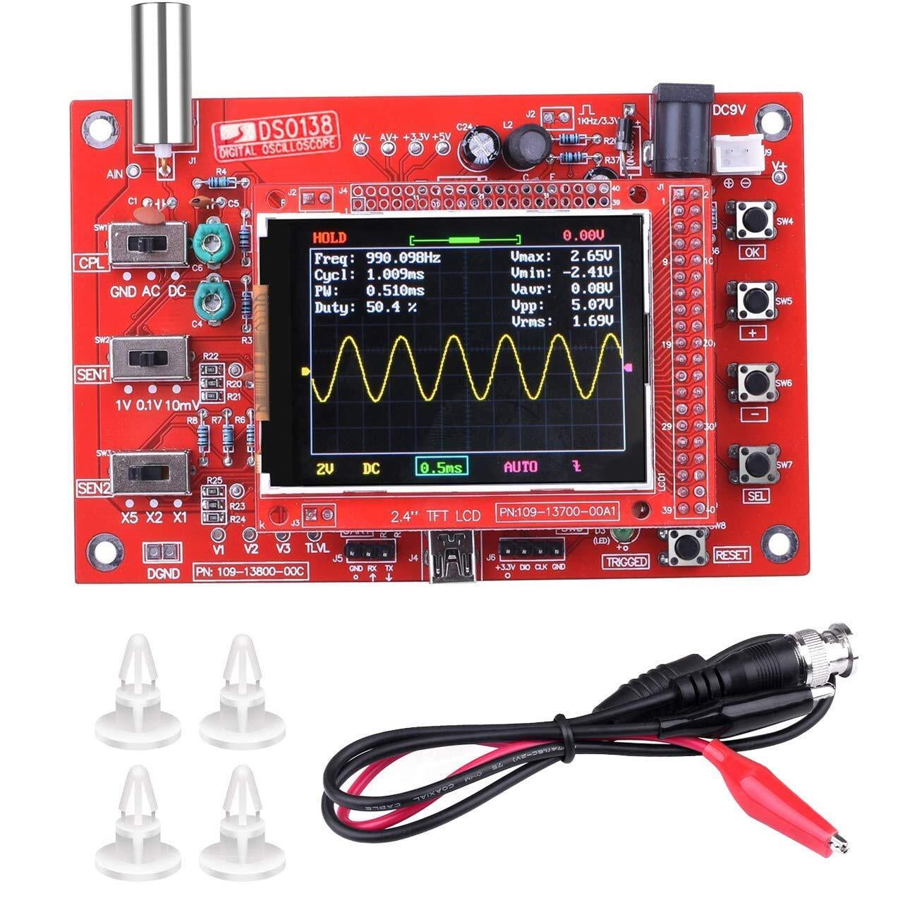 Pocket Size Digital Oscilloscope Kit